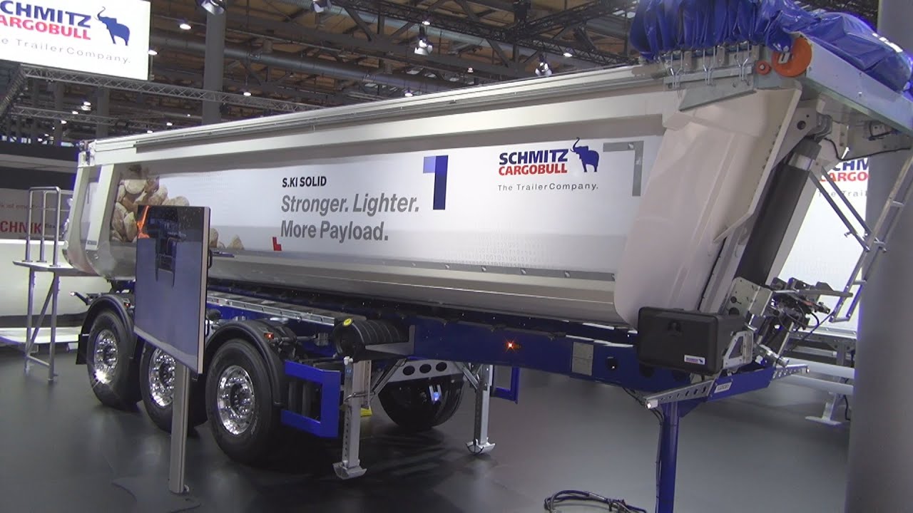 Schmitz Cargobull S.KI Solid Tipper Semi-trailer (2023) Exterior and ...