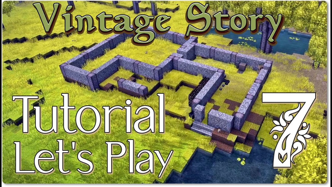 Vintage Story Tutorial Let's Play Episode 7: Base Foundation Build ...