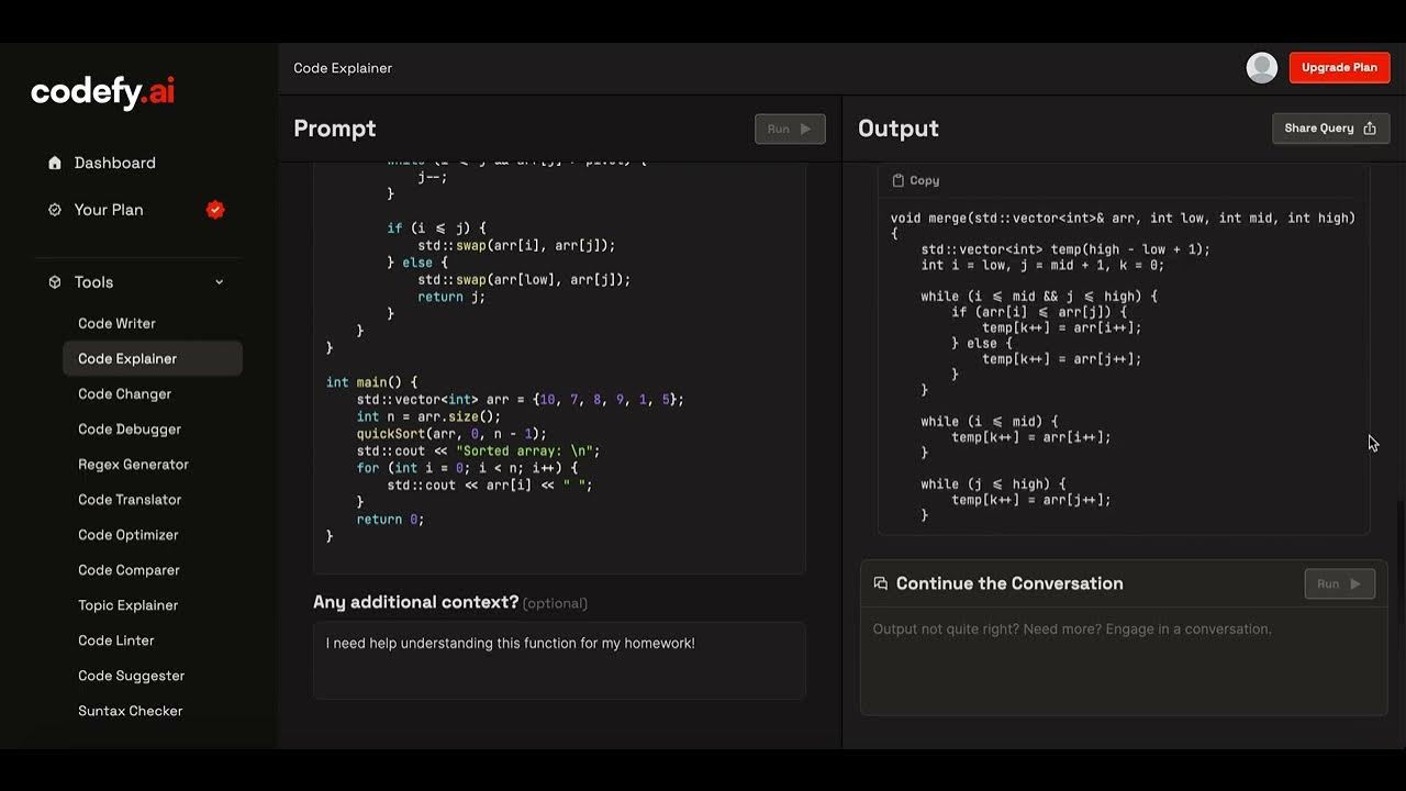 codefy.ai demo - YouTube