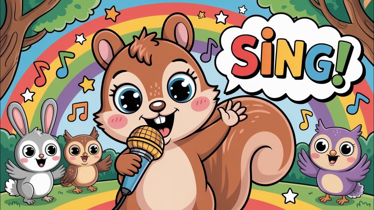Sally the Singing Squirrel’s Special Voice Adventure! 🎶 | Fun Kids ...
