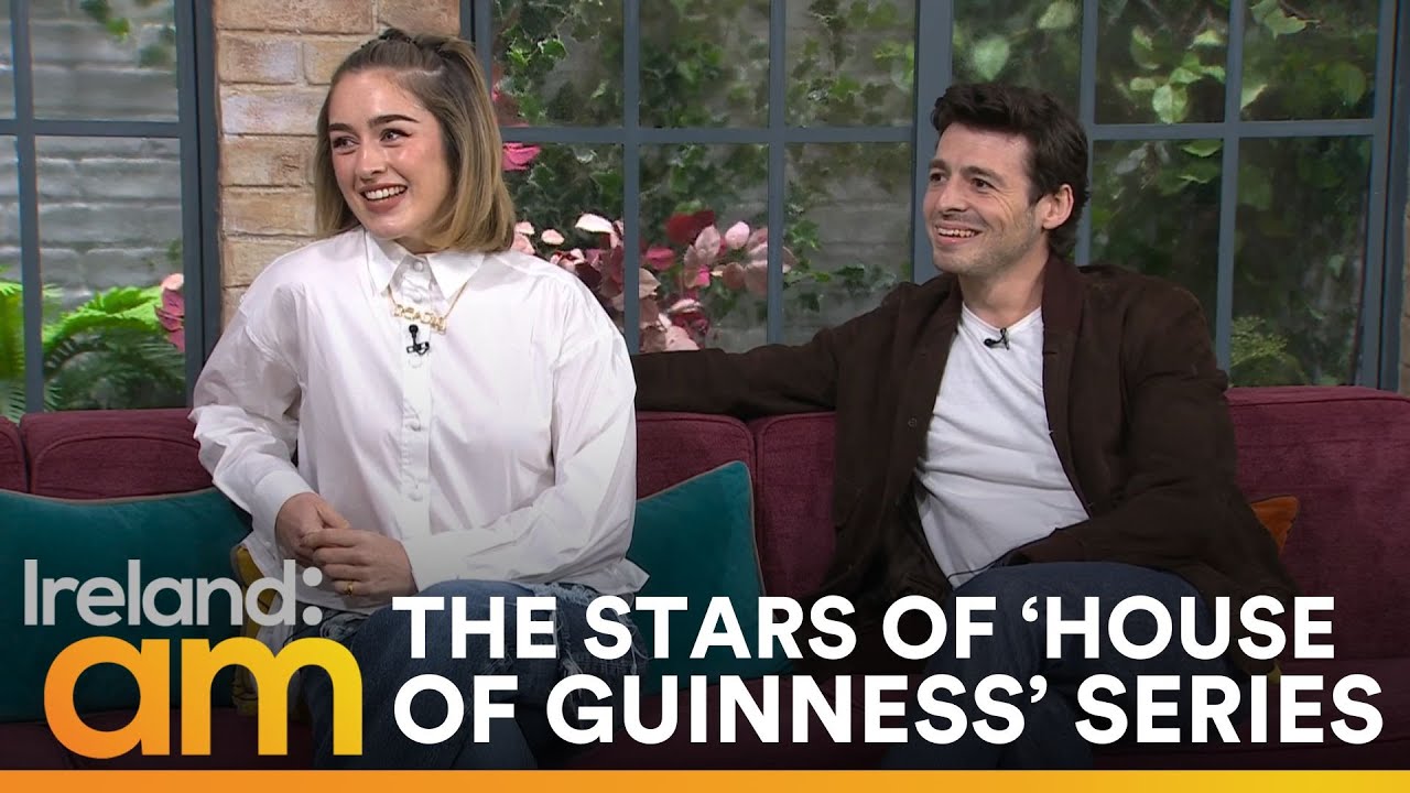 Danielle Galligan & Anthony Boyle on House of Guinness, Irish accents ...