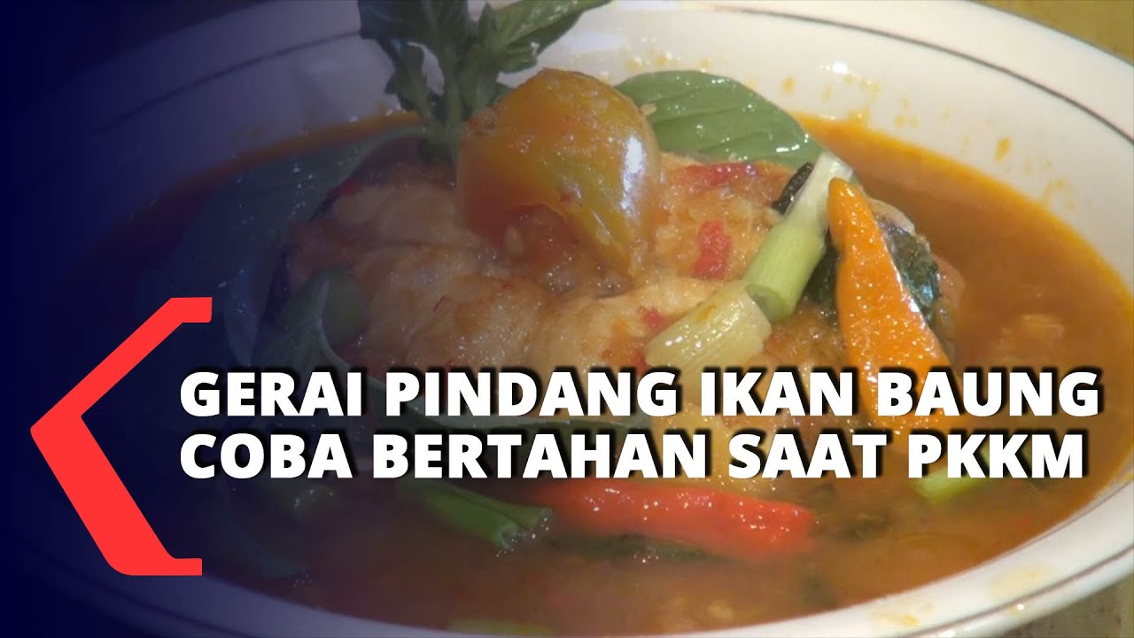 Gerai Pindang Ikan Baung Coba Bertahan Saat PKKM - YouTube