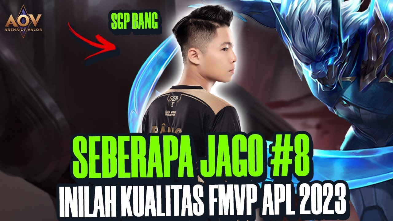 SEBERAPA JAGO #8 - NAKROTH SANG FMVP APL SGP BANG!! KILL 20 LEBIH TAPI HARD GAME??! KOK BISA ...