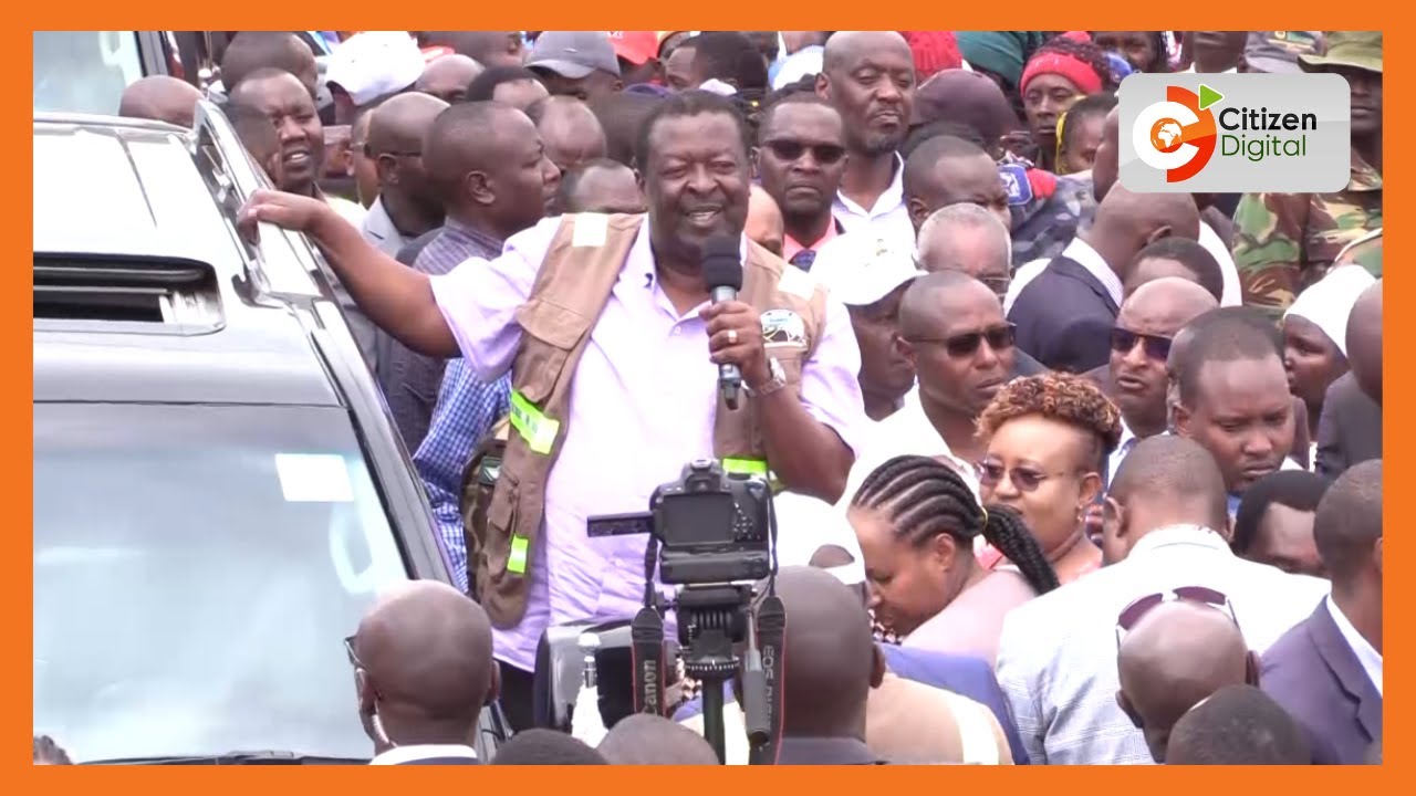 Mudavadi says President Ruto cannot implement Azimio agendas - YouTube