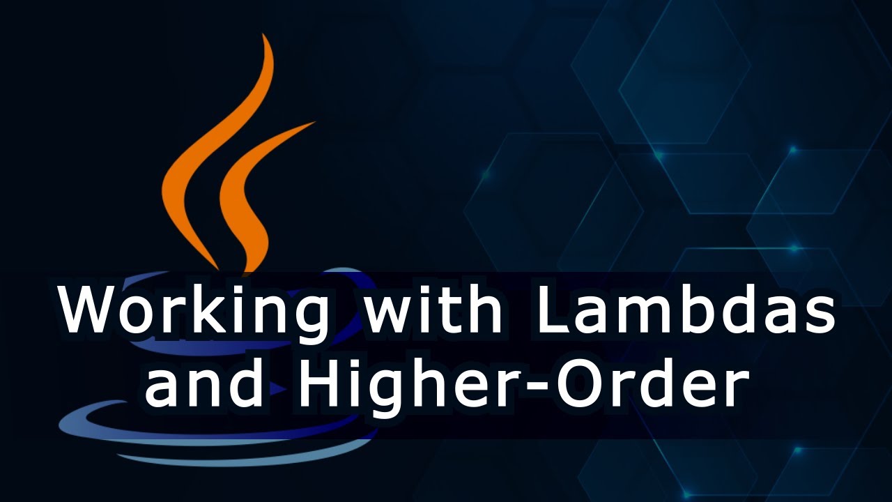 Working With Lambdas And Higher Order Functions In Kotlin Youtube