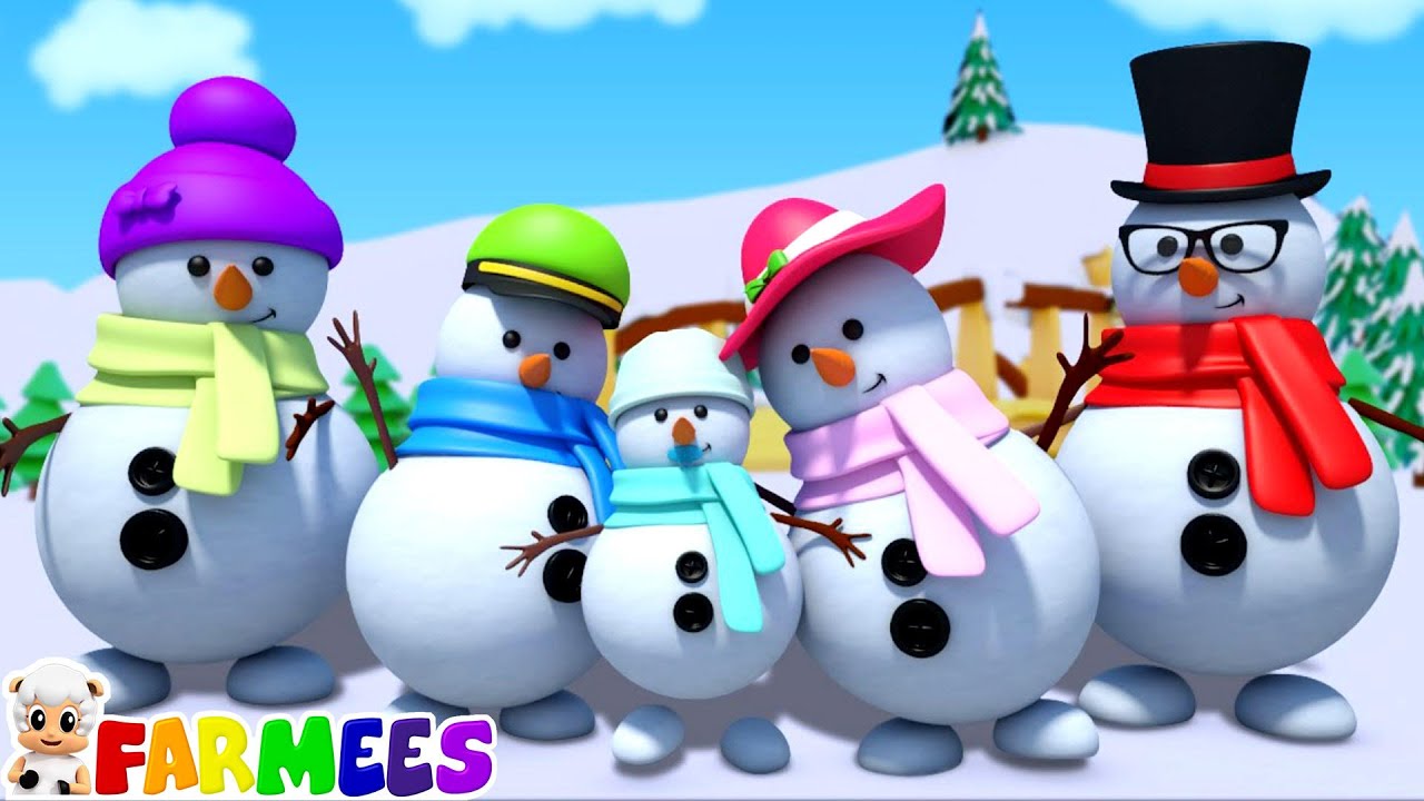 Snowman Finger Family + More Christmas Carols And Nursery Rhymes for ...