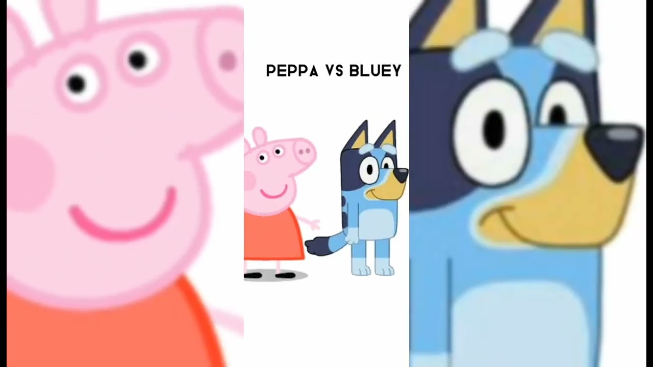 Peppa VS Bluey who will be the ultimate kids character PT 1 S1 EP 5 ...