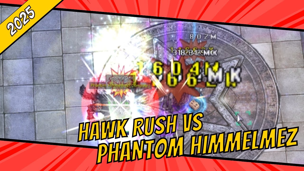 iRO Chaos - Hawk Rush Windhawk VS Phantom Himmelmez - OGHCM Floor 10 ...