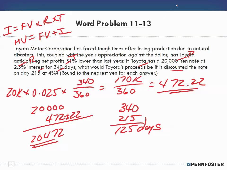 Math For Business And Applications Ch 11 Word Problems 11 13 To 11 15 Math For Business And Applications Ch 11 Word Problems 11 13 To 11 15