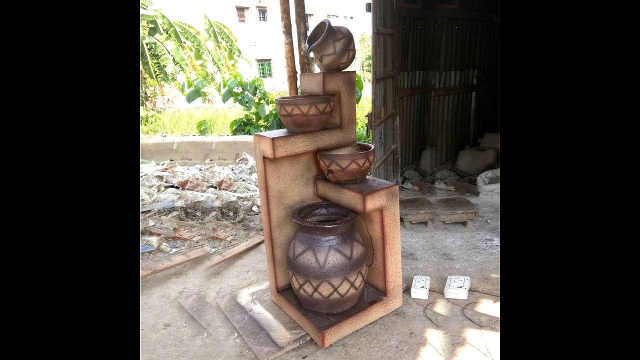 Fountain | Three stage fountain | Indoor fountain | Outdoor fountain ...