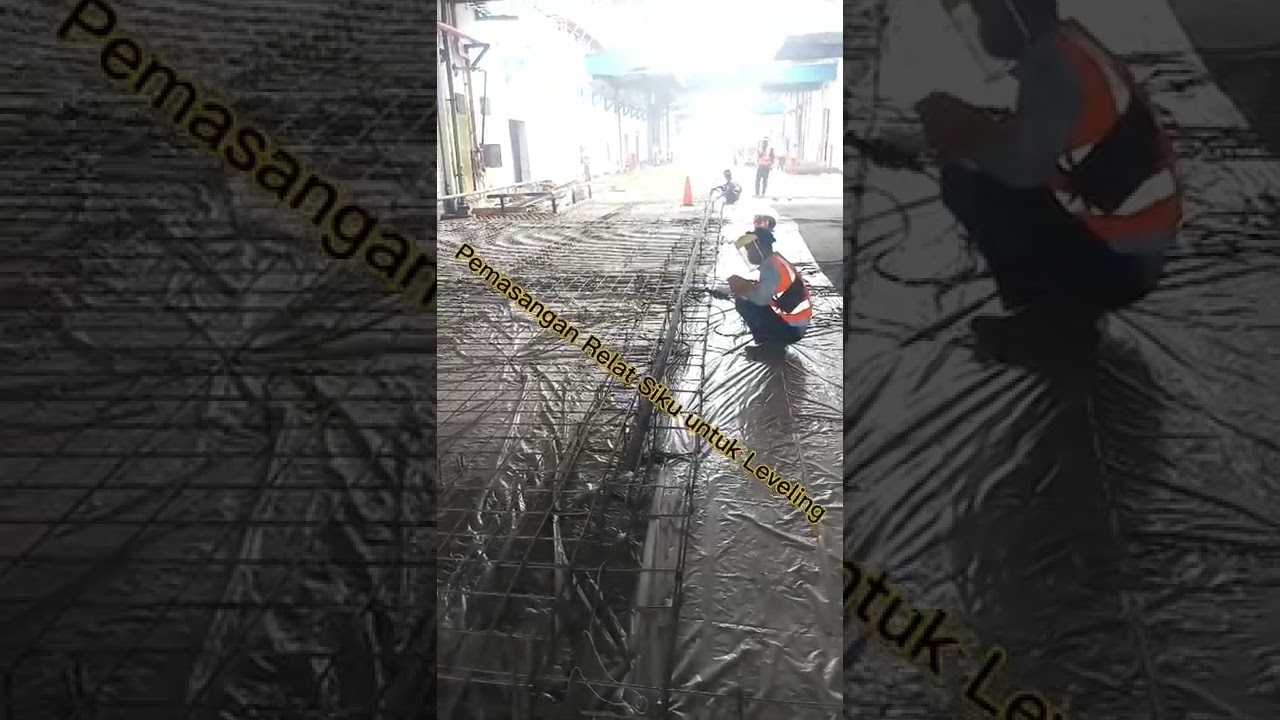 Pembesian Jalan Beton/Rigid Pavement - YouTube