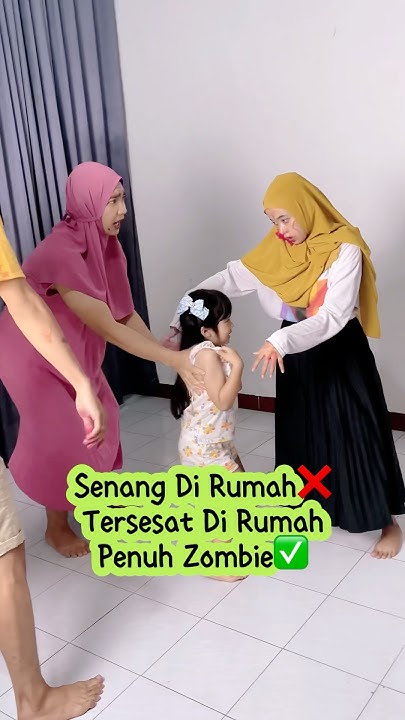 DOMINIQ DIKEPUNG ZOMBIE GA BISA KABUR SEREM#shortviral#viralvideo#shortvideo#trending#trend# ...