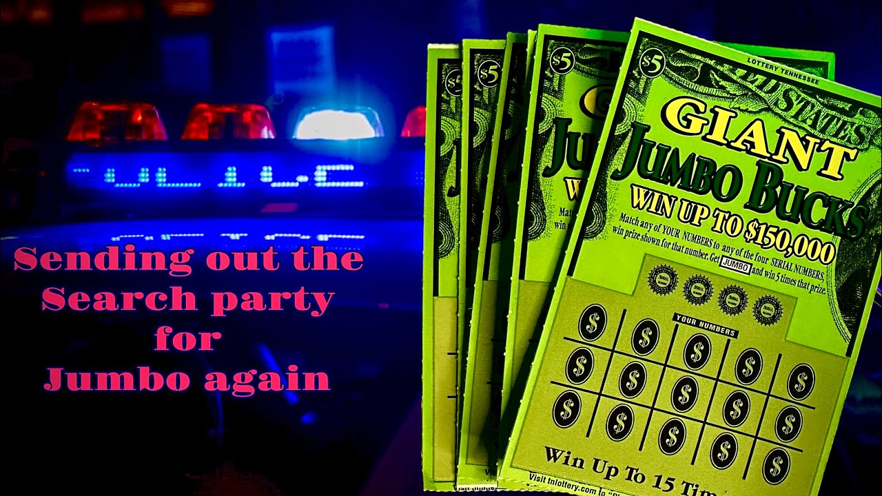 The search party for Jumbo is back on 👮🏻‍♀️👀🚨TN Lottery Giant Jumbo ...