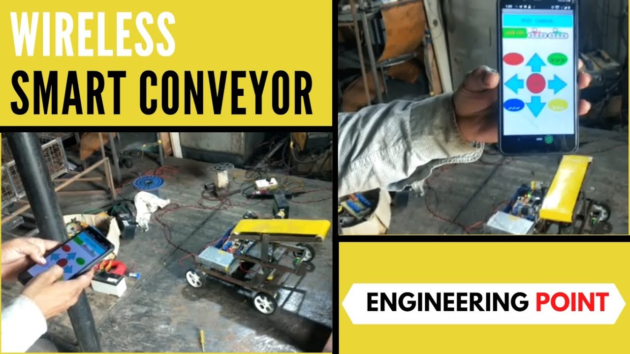 WIRELESS SMART CONVEYOR| SMART BELT CONVEYOR|SMART TURNING CONVEYOR ...