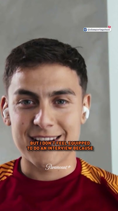 Paulo Dybala’s English is pretty solid! 👏 - YouTube Paulo Dybala’s English is pretty solid! 👏 - YouTube