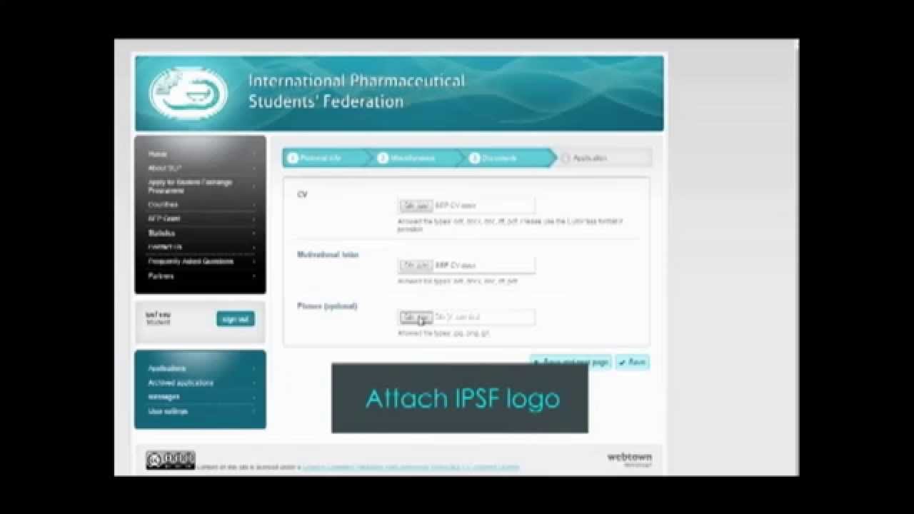 Create an account via IPSF-SEP Database - YouTube