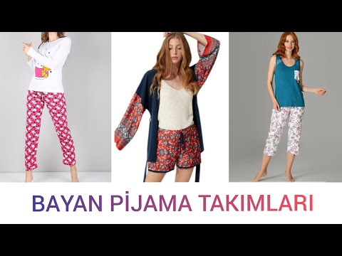 Bayan Pijama Takımı Modelleri Kadın Moda Giyim Aksesuar Çeşitleri