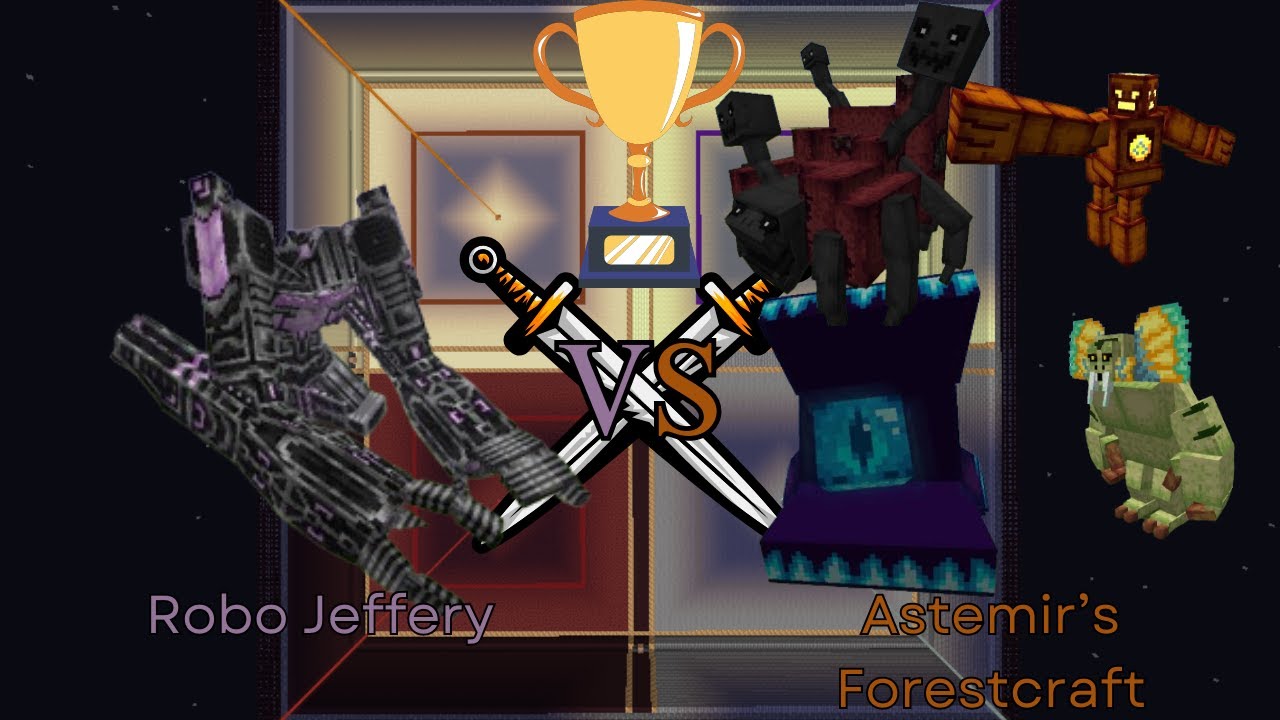 Robo Jeffery vs Astemir's Forestcraft | Minecraft 1.16.5 - YouTube