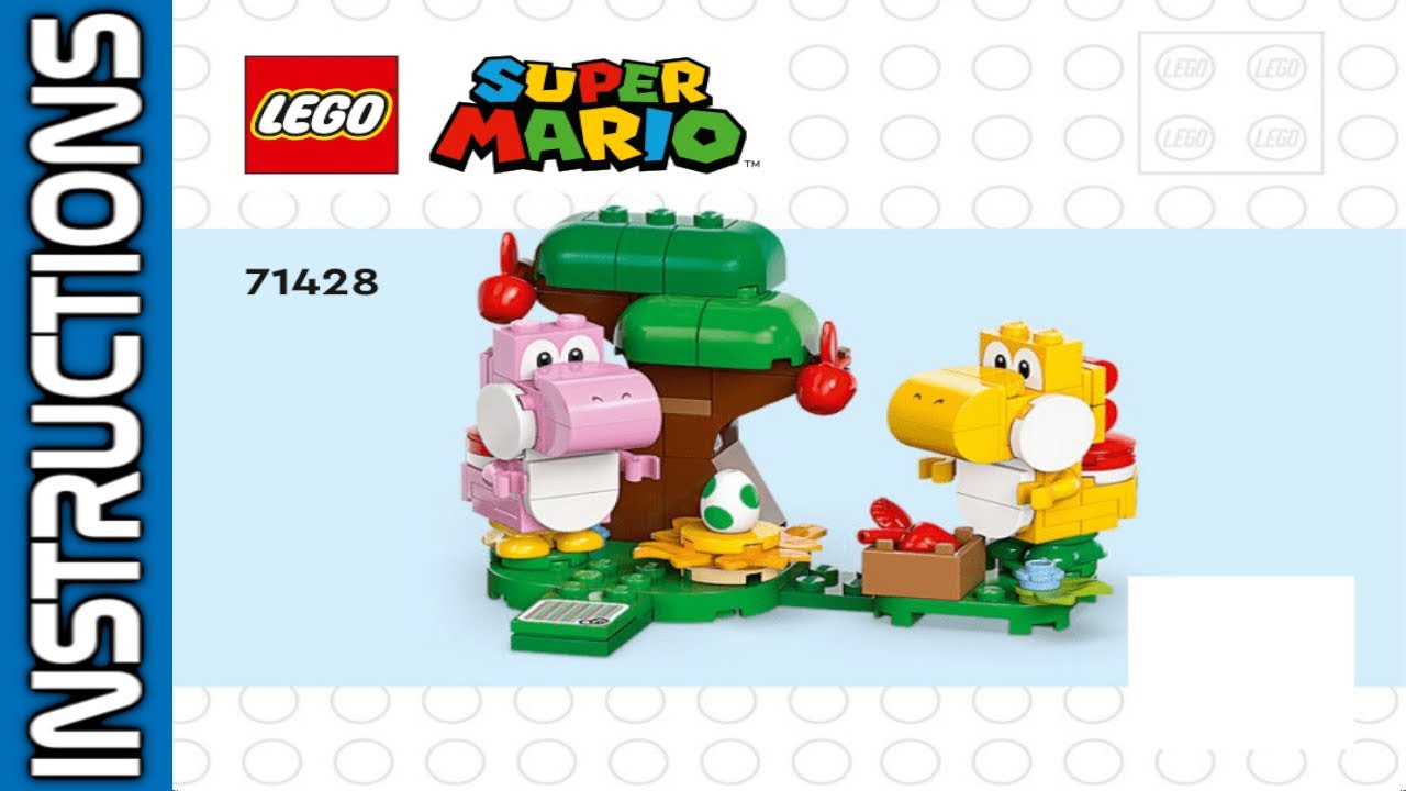 LEGO 71428 instructions | Super Mario | 2024 | Yoshis' Egg-cellent ...