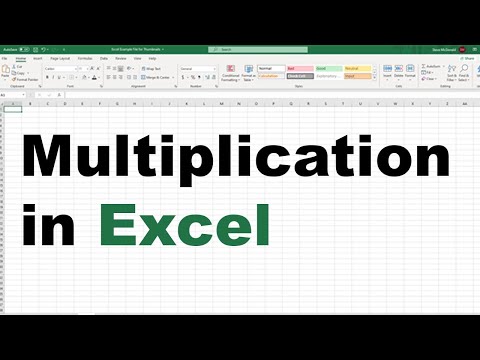 Multiplication in Excel - How to Multiply Numbers in Different Ways (Asterisk or PRODUCT Function)