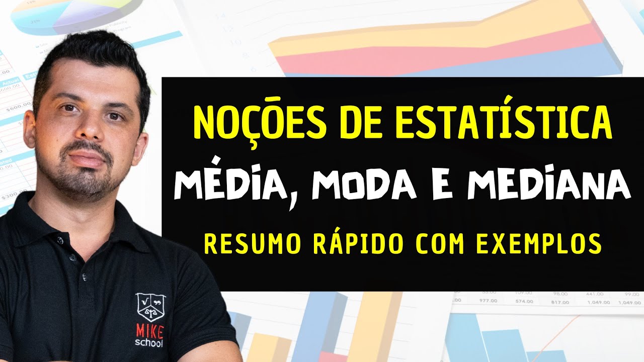 Média, moda e mediana | Noções de estatística (medidas estatísticas ...