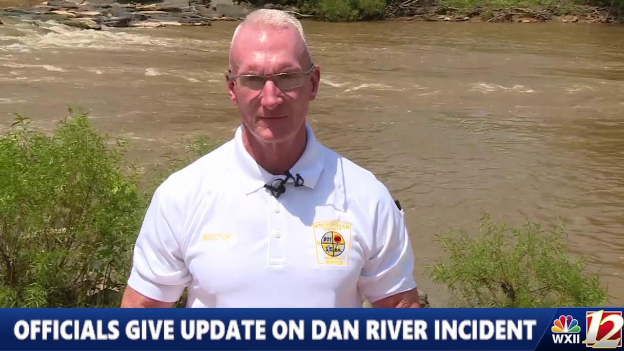 Emergency officials give update on near tragic Dan River incident - YouTube