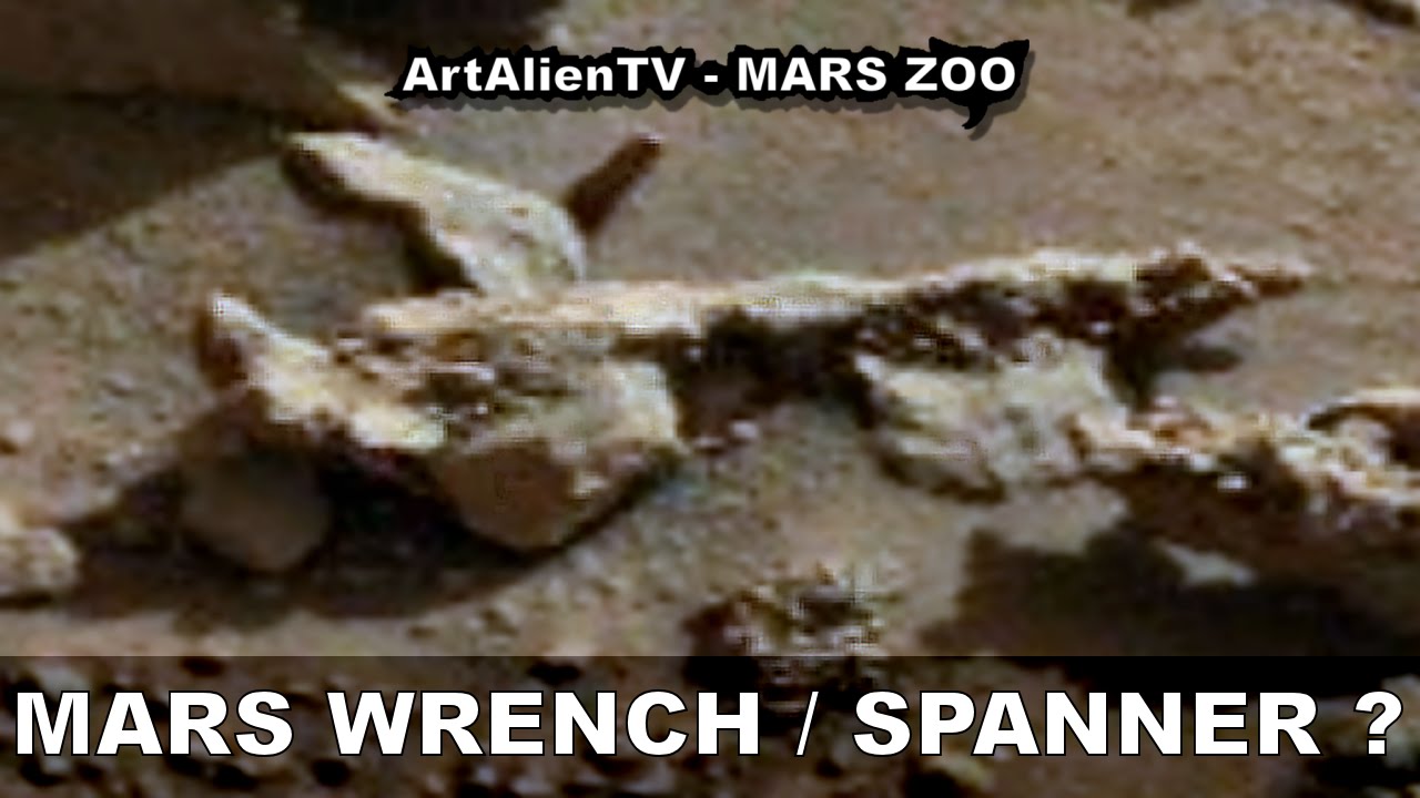 WRENCH FOUND ON MARS ? Alien Spanner Tool ? ArtAlienTV - YouTube
