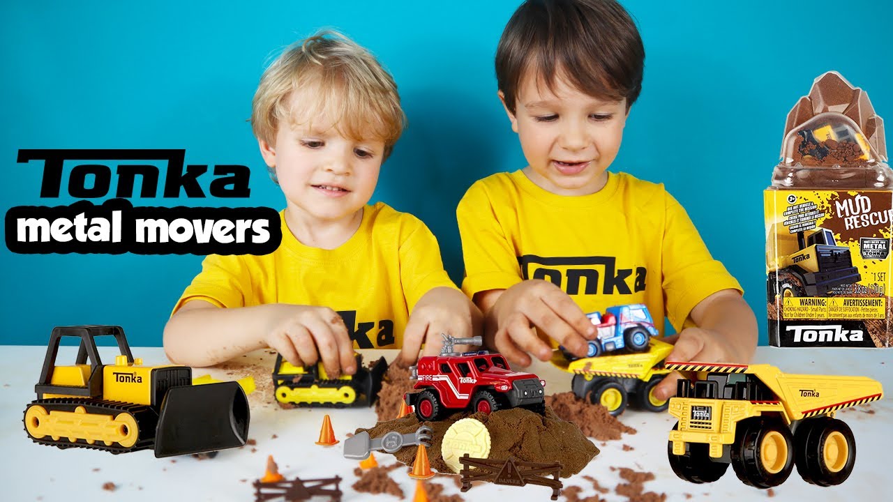 Tonka Metal Movers Mud Rescue & Multipack - YouTube