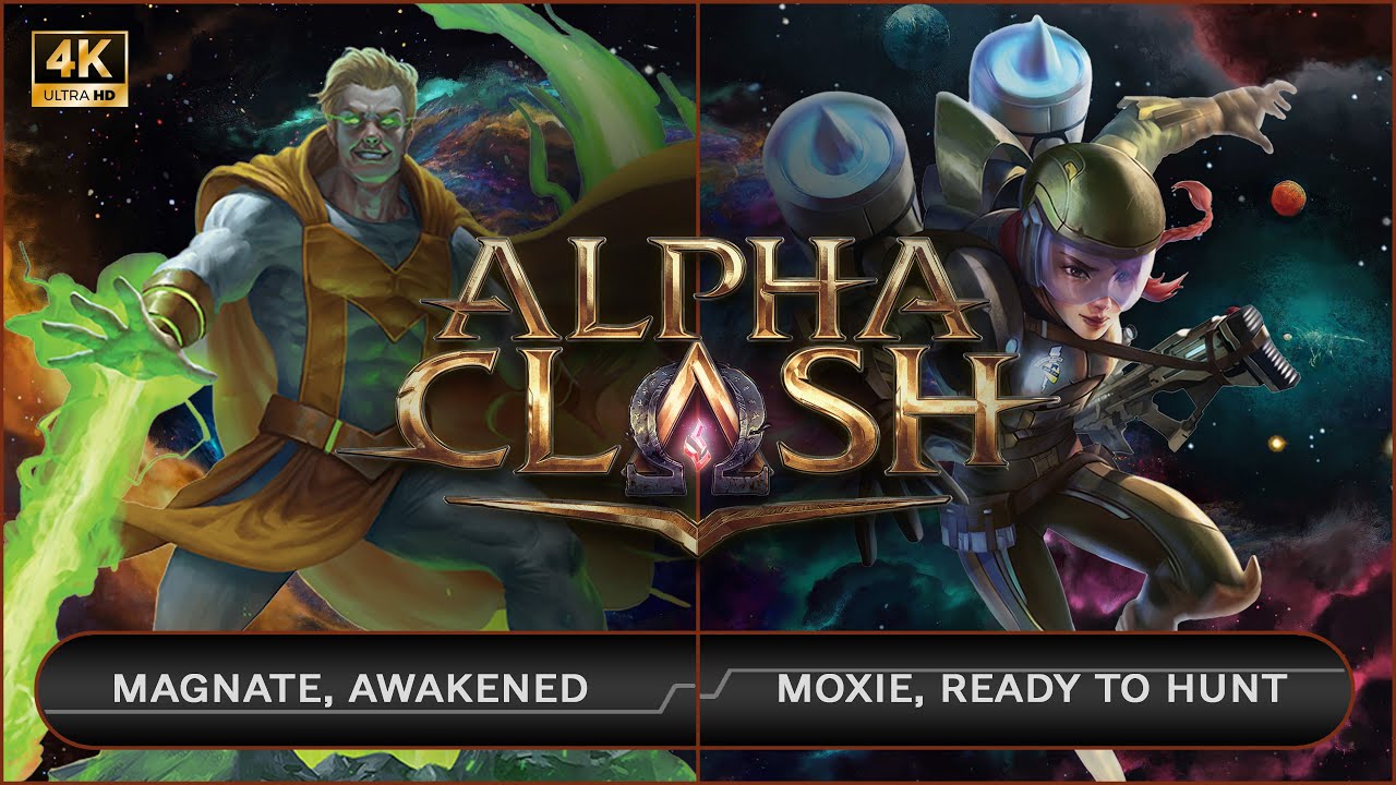 Magnate, Awakened vs Moxie, Ready to Hunt. The Awakening 2-Player Clash Kit - Alpha Clash TCG ...