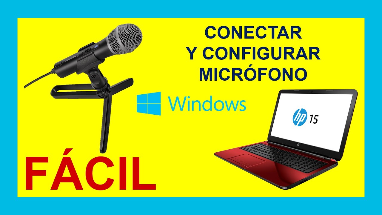 Como conectar micrófono dinámico a computador portátil | Actualizado ...