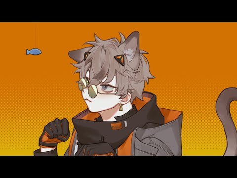 Alban cat (smol animation) - YouTube