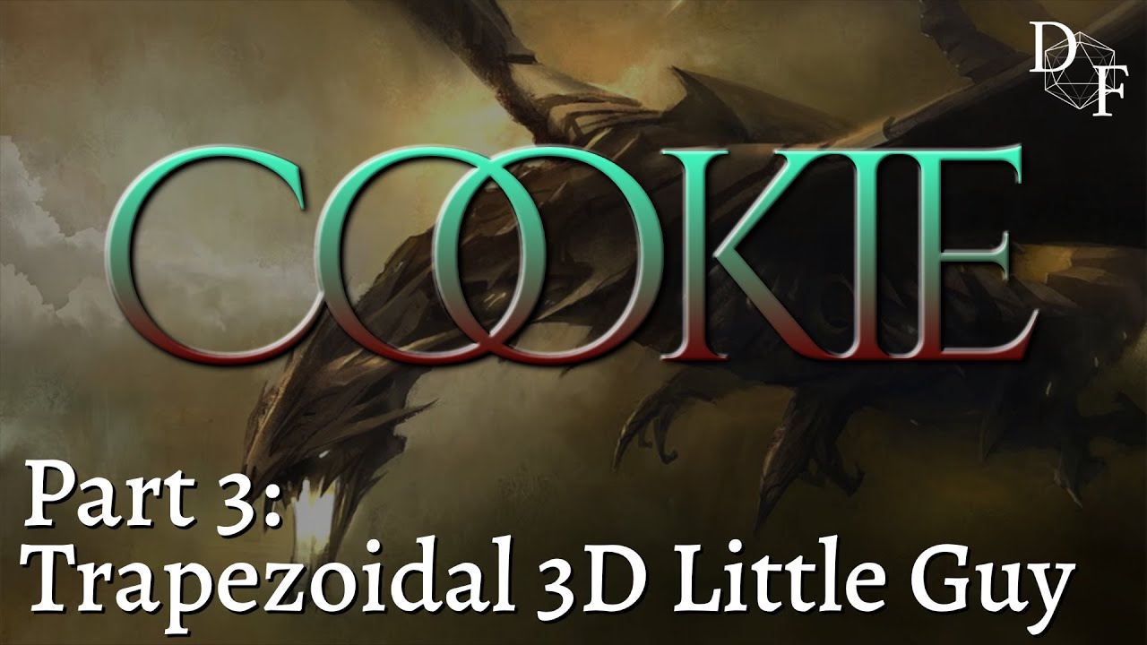 Dice Funk S12: Part 03 - Trapezoidal 3D Little Guy - YouTube