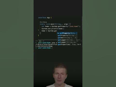 2 Ways To Get The Home of Your Java #java #shorts #coding #airhacks - YouTube