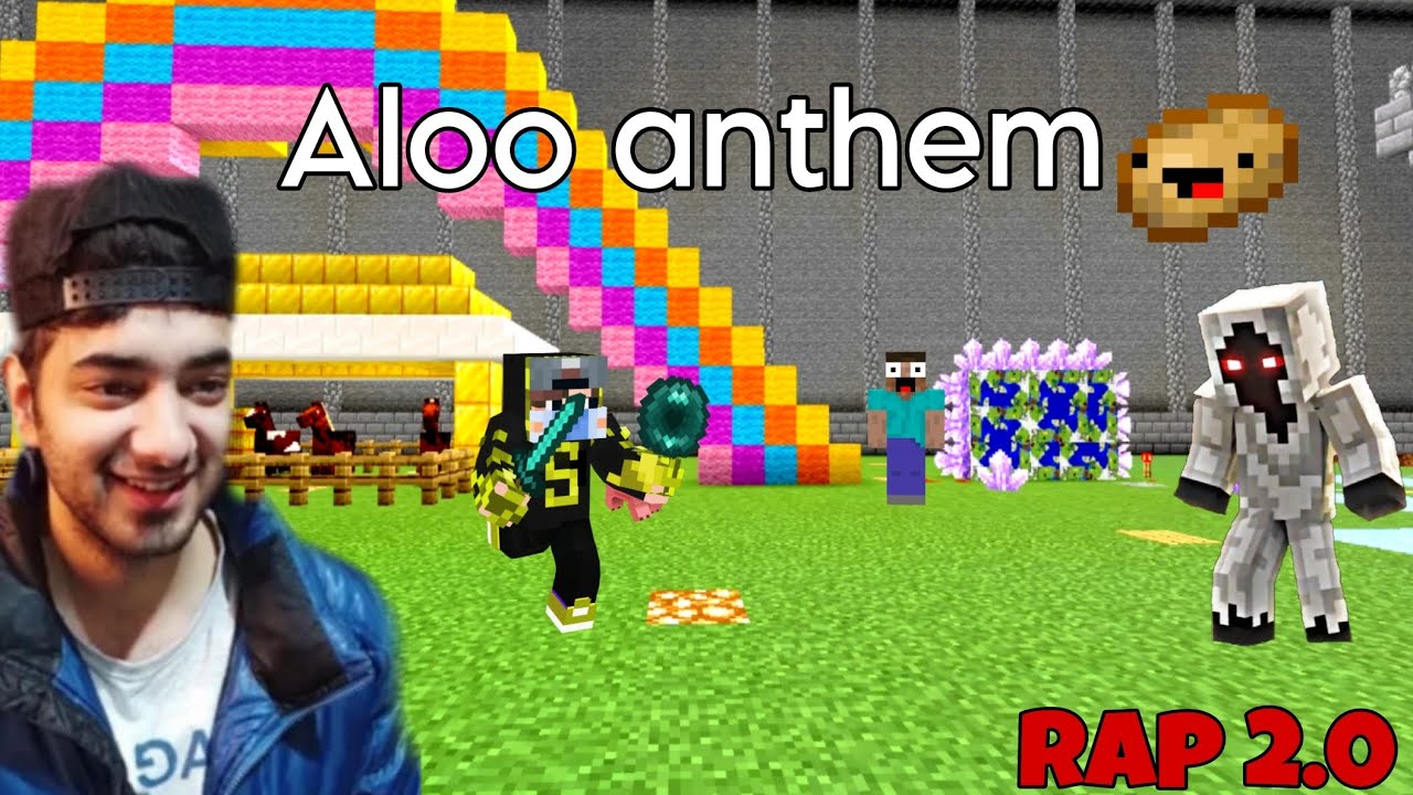 Minecraft Aloo anthem 🏻🤠 | Himlands Hindi RAP 2.0 - YouTube