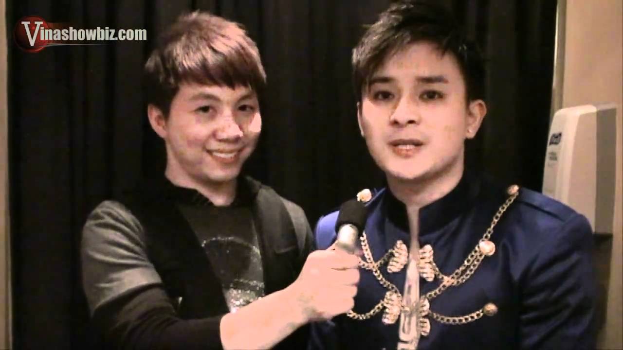Vinashowbiz: Singer JUSTIN NGUYEN interview with HIEU TRUNG - YouTube