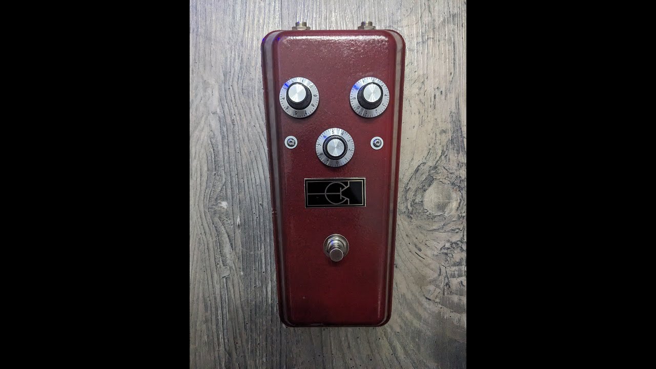 CURTIS REID Collectors Effectors MK III 3 2021 Red Fuzz Box Guitar ...