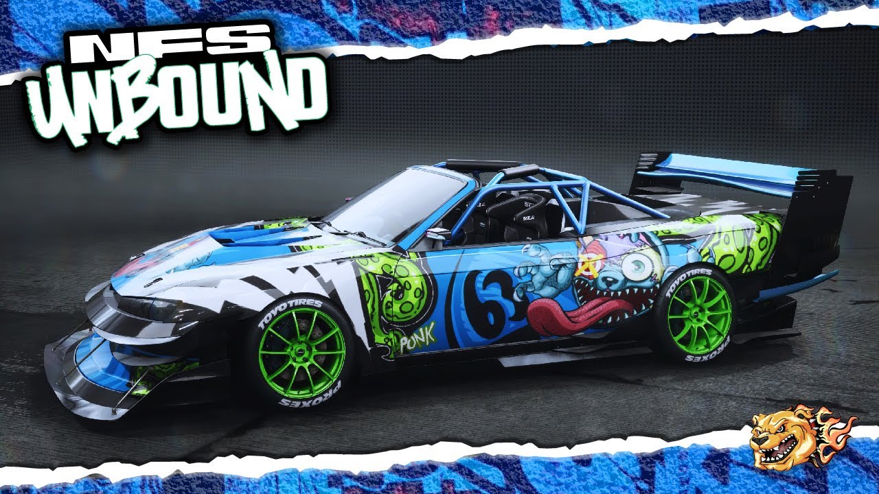 Z-Bear Car Wrap│Nissan Silvia K's │NFS Unbound - YouTube