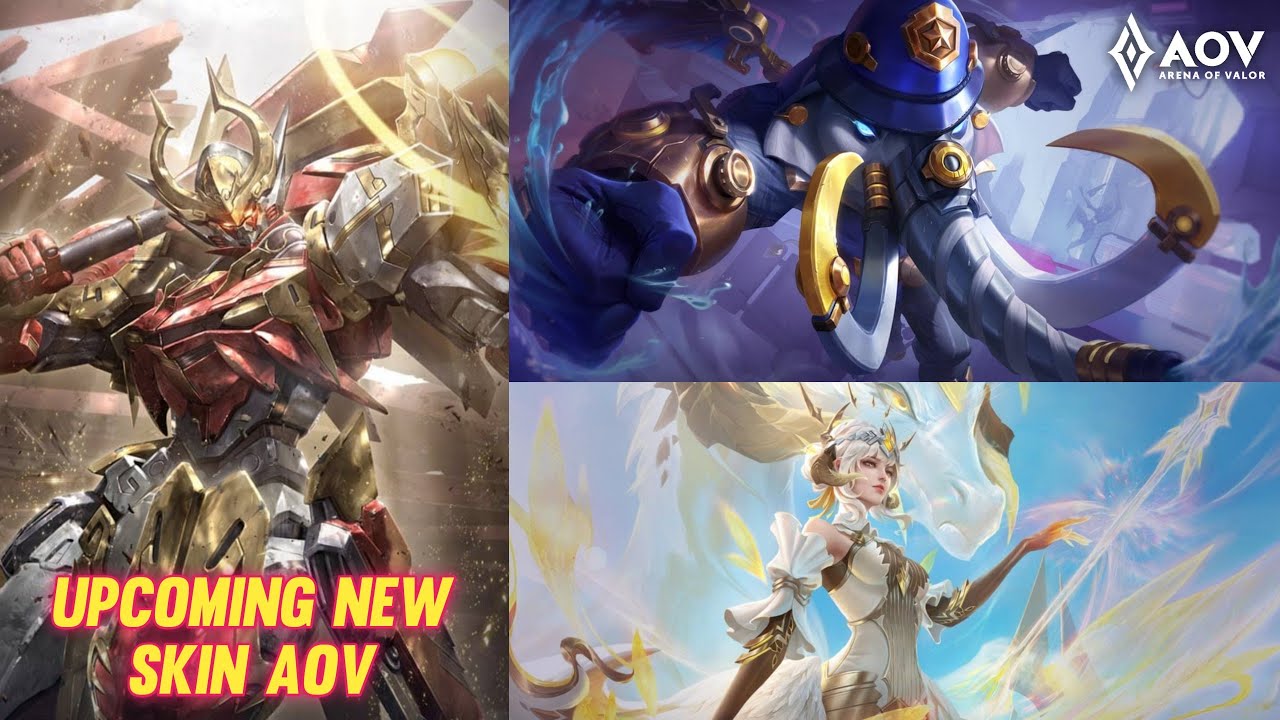 UPCOMING NEW SKIN AOV JUNI 2023 | AOV X HOK | CODEX XENIEL | VALOR PASS - YouTube