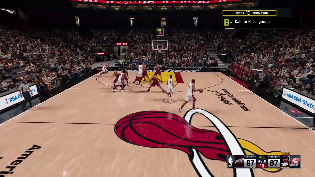 My first 3 pointer in nba 2k16 - YouTube