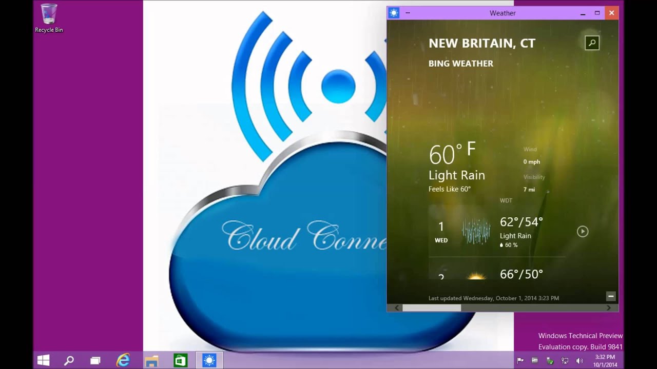 Windows 10 Technical Preview Build 9841 (Taychiwowa) - YouTube