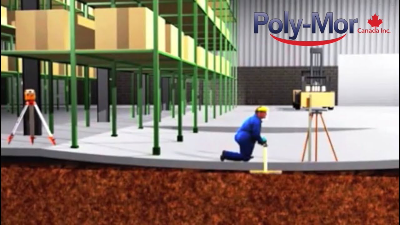 Industrial Concrete Lifting | Poly-Mor Canada - YouTube