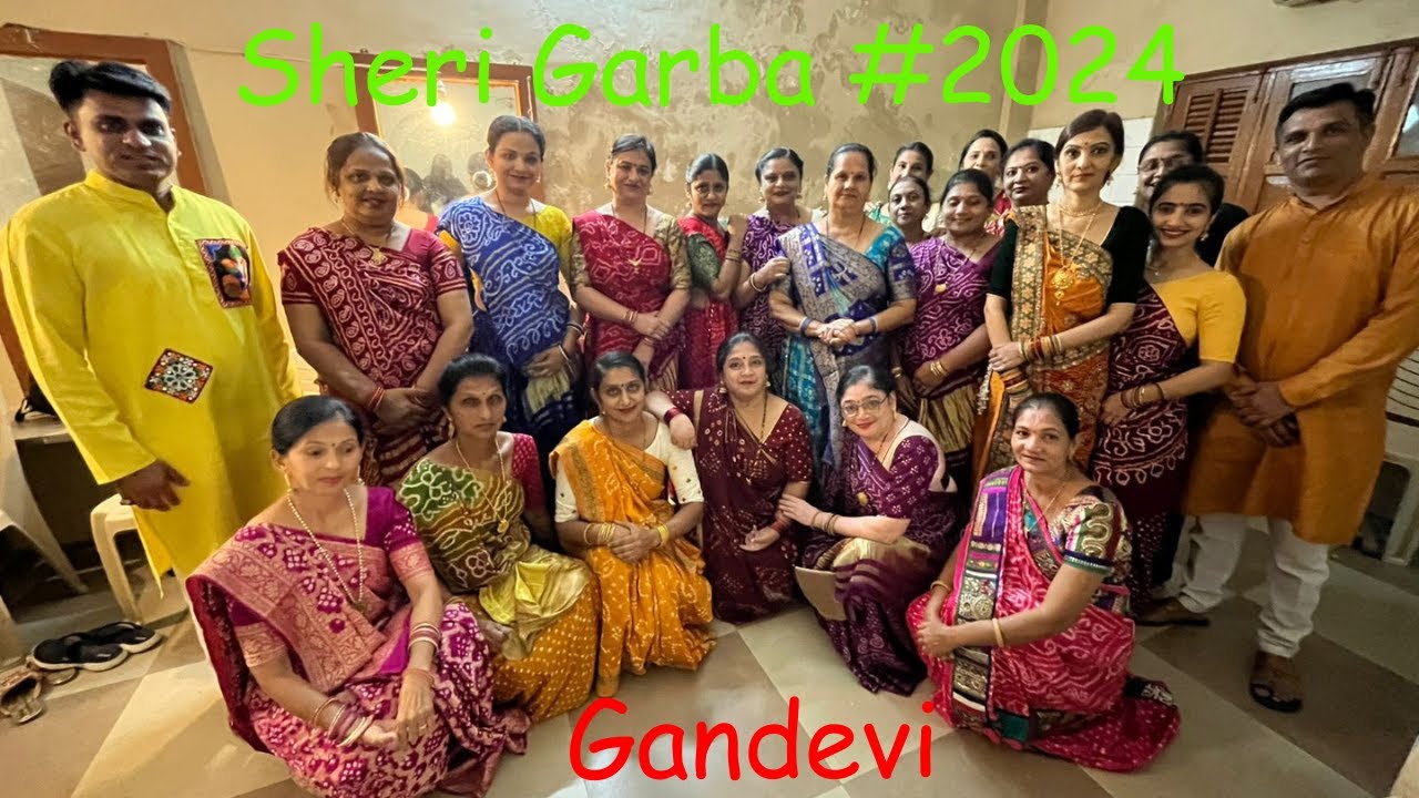 3rd prize winner | Mahila Mandal Dhanori | Sheri Garba compitition by ...