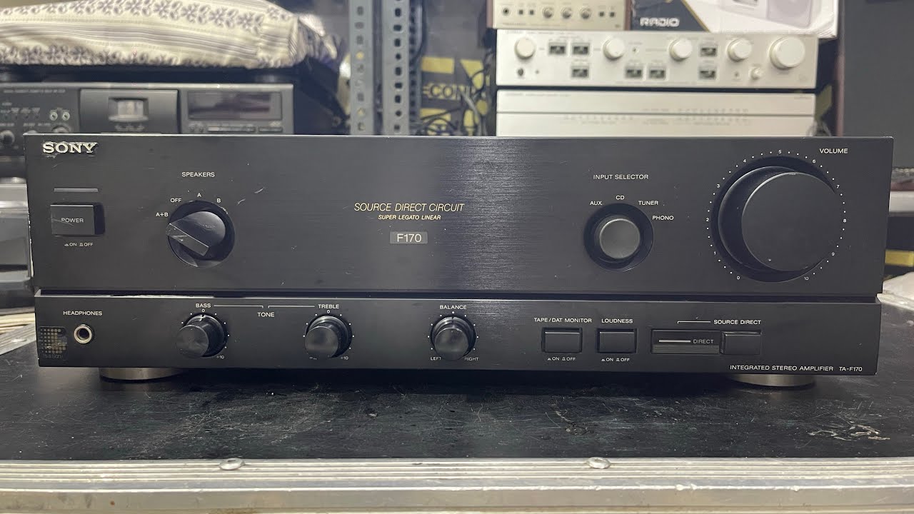 Sony TA-F170 Stereo Integrated Amplifier Price In Hindi 9811204032 / ...