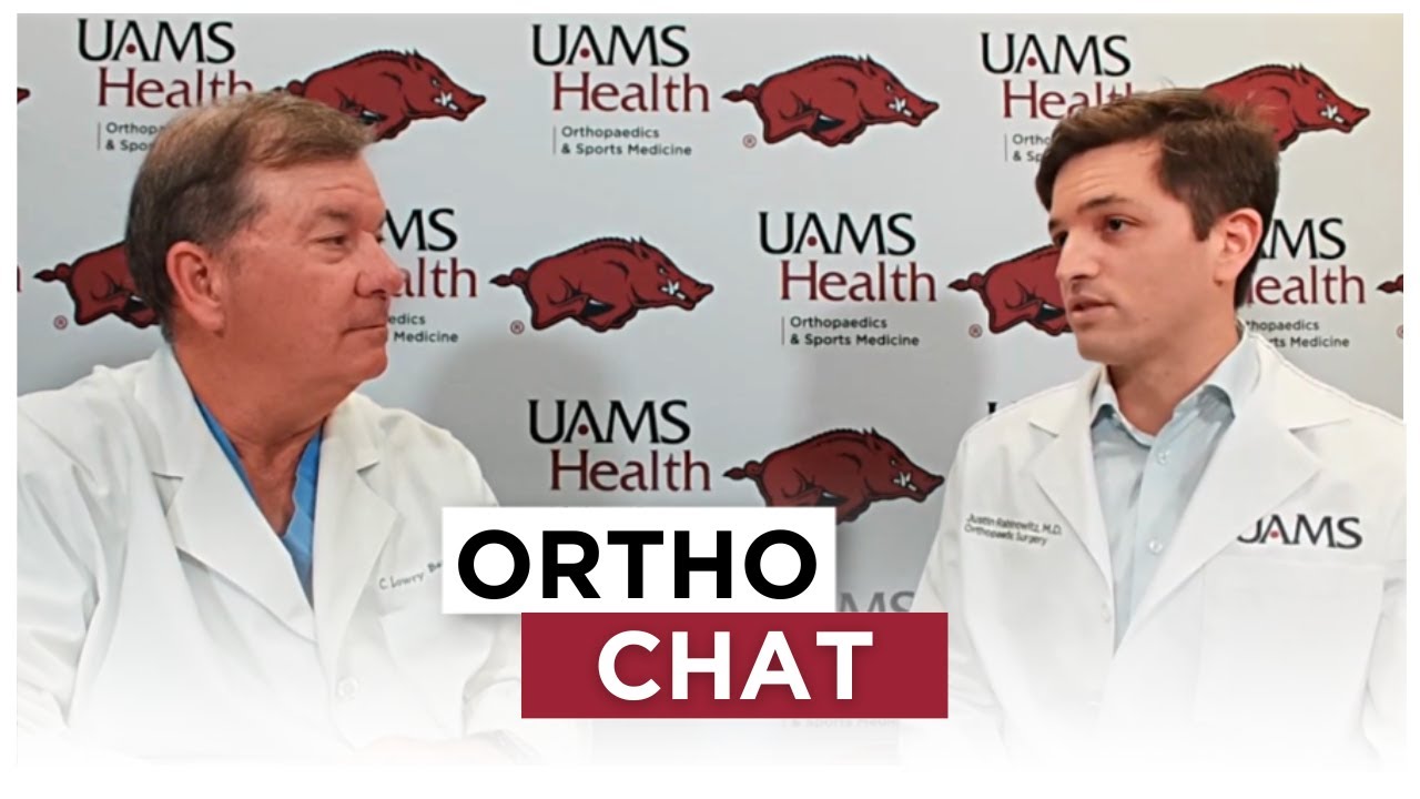 UAMS OrthoChat featuring Dr. Justin Rabinowitz, orthopaedic shoulder ...