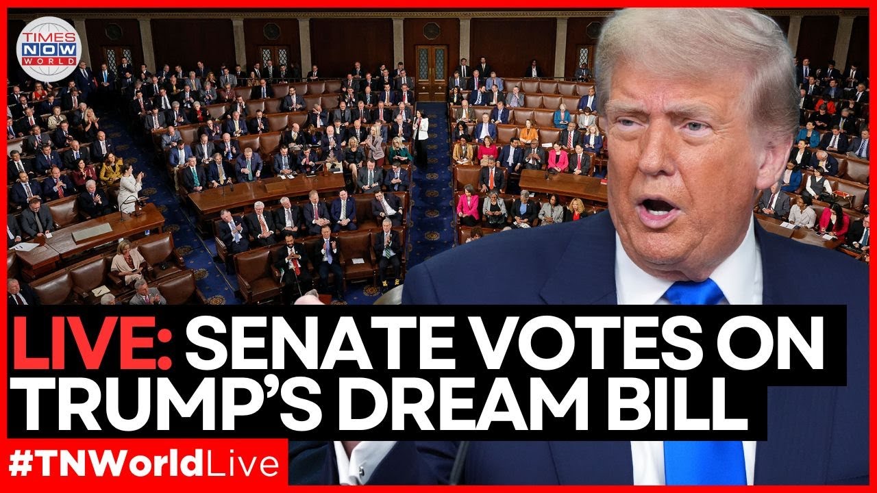 US SENATE LIVE: Trump’s Big Beautiful Bill Under Senate Fire, Faces ...