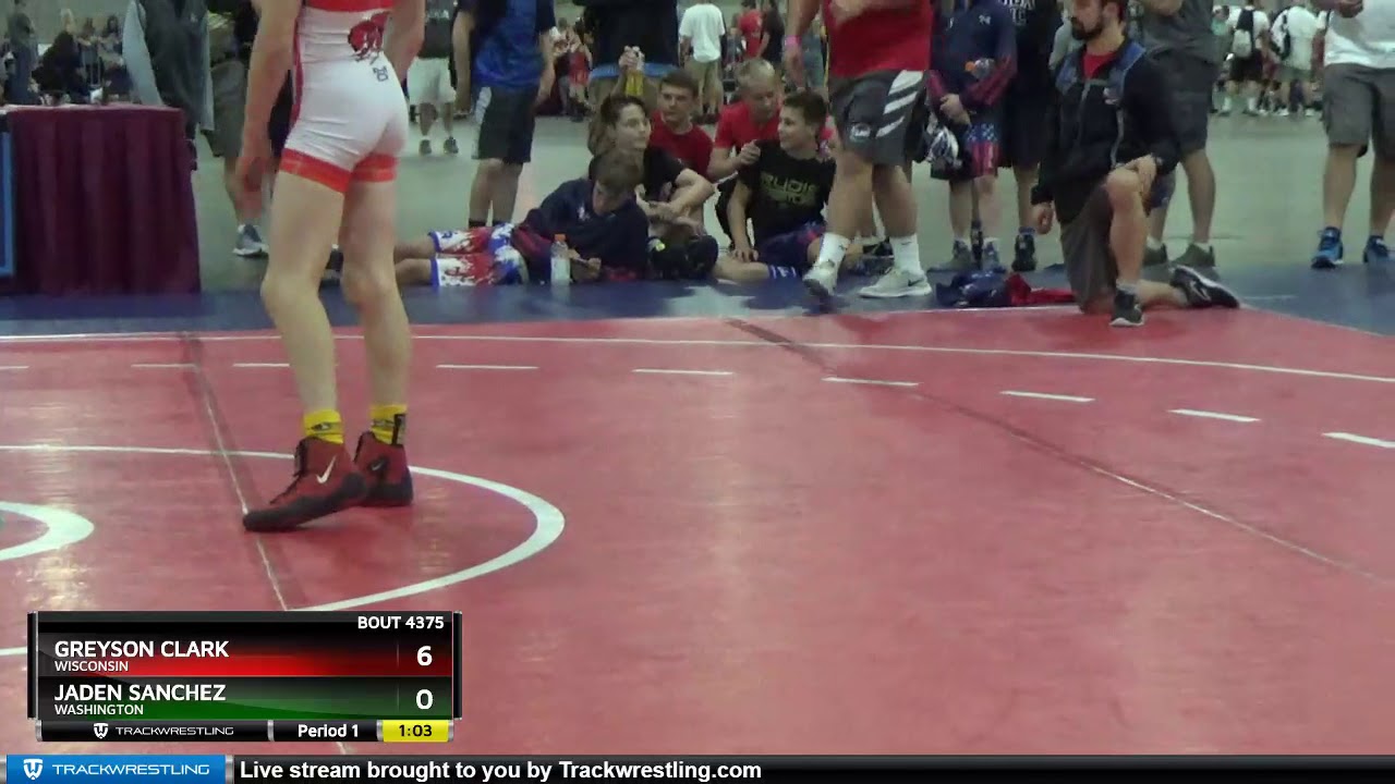 Schoolboy 90 Greyson Clark Wisconsin Vs Jaden Sanchez Washington - YouTube