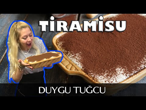 Tiramisu Tarifi ☕️ 🇮🇹 | ORİJİNAL İTALYAN TİRAMİSUSU EN PRATİK YÖNTEMLE 🇮🇹 ❤️ | Chef Duygu Tugcu