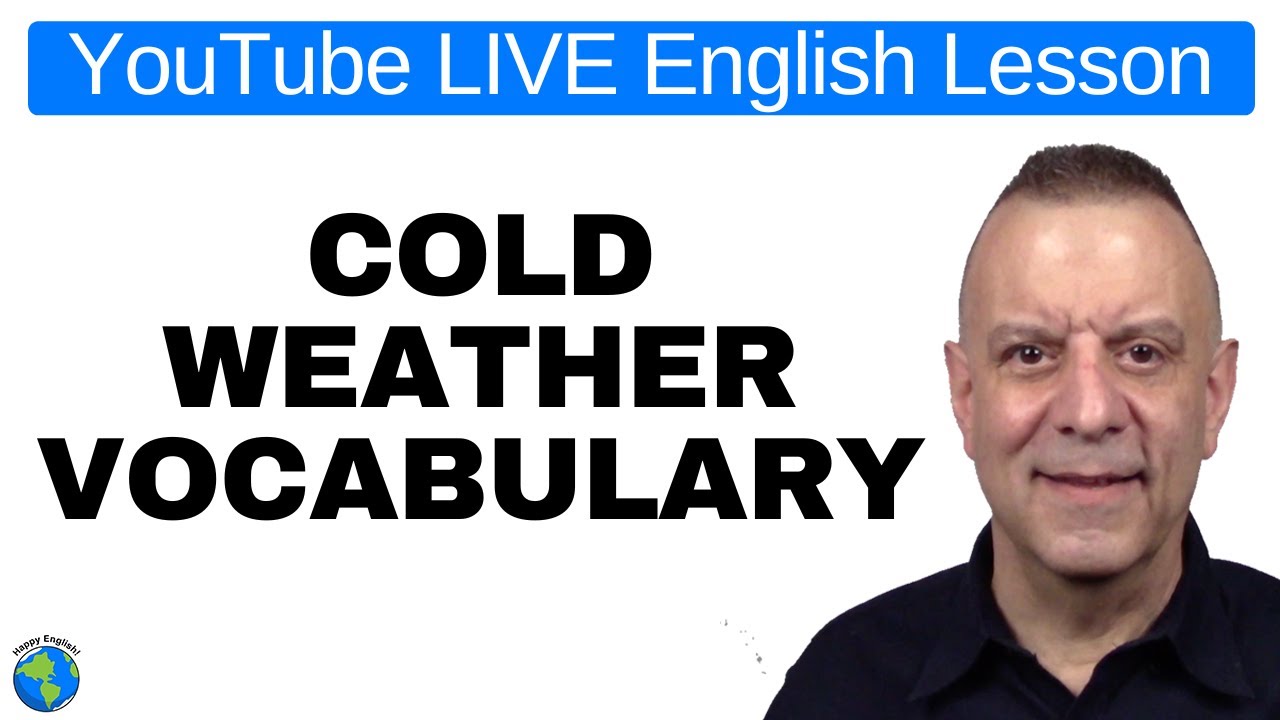 Cold Weather Vocabulary - YouTube