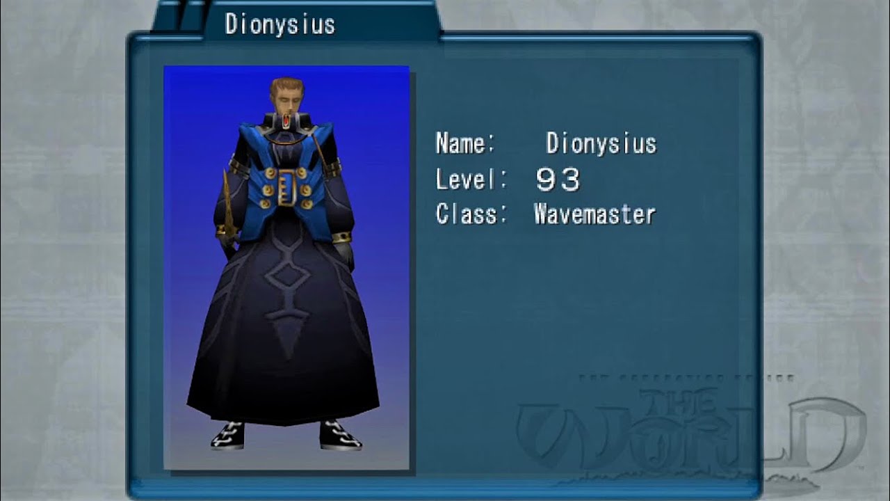 .hack//fragment - Wavemaster, at Level 93 - YouTube