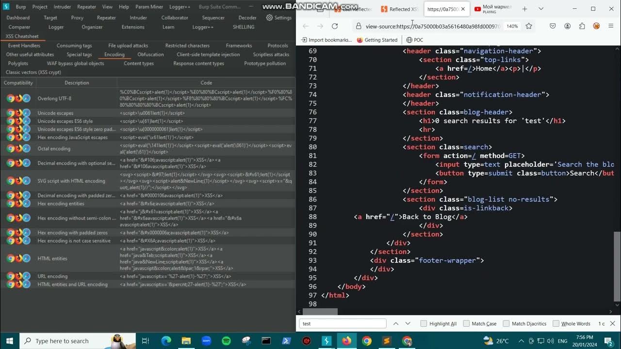 Reflected XSS into attribute with angle brackets HTML-encoded walkthrough - YouTube